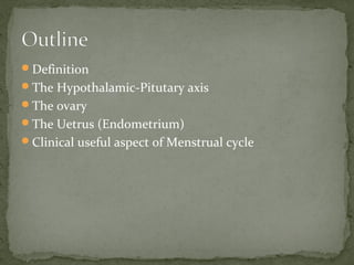 Menstraul cycle | PPT