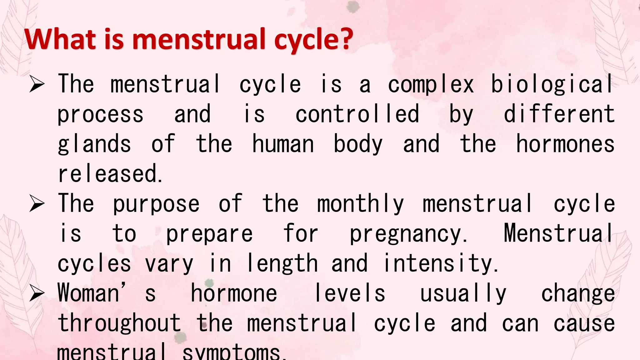 MENSTRUAL CYCLE PRESENTATION.pptx-Grade 10 | PPTX