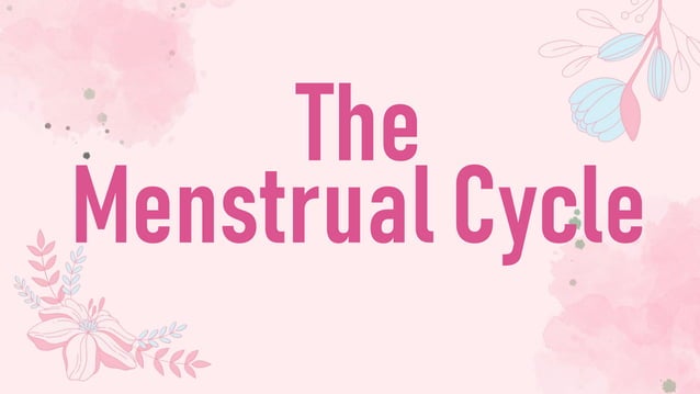 MENSTRUAL CYCLE PRESENTATION.pptx-Grade 10 | PPTX | Infertility ...