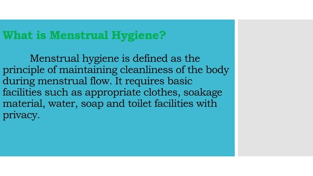 Health education for the Menstrual-hygiene-ppt.pptx | Bath and Shower ...