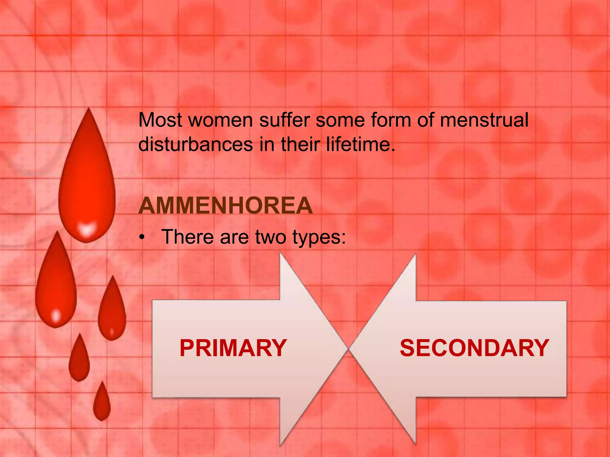 Menstrual abnormalities | PPTX