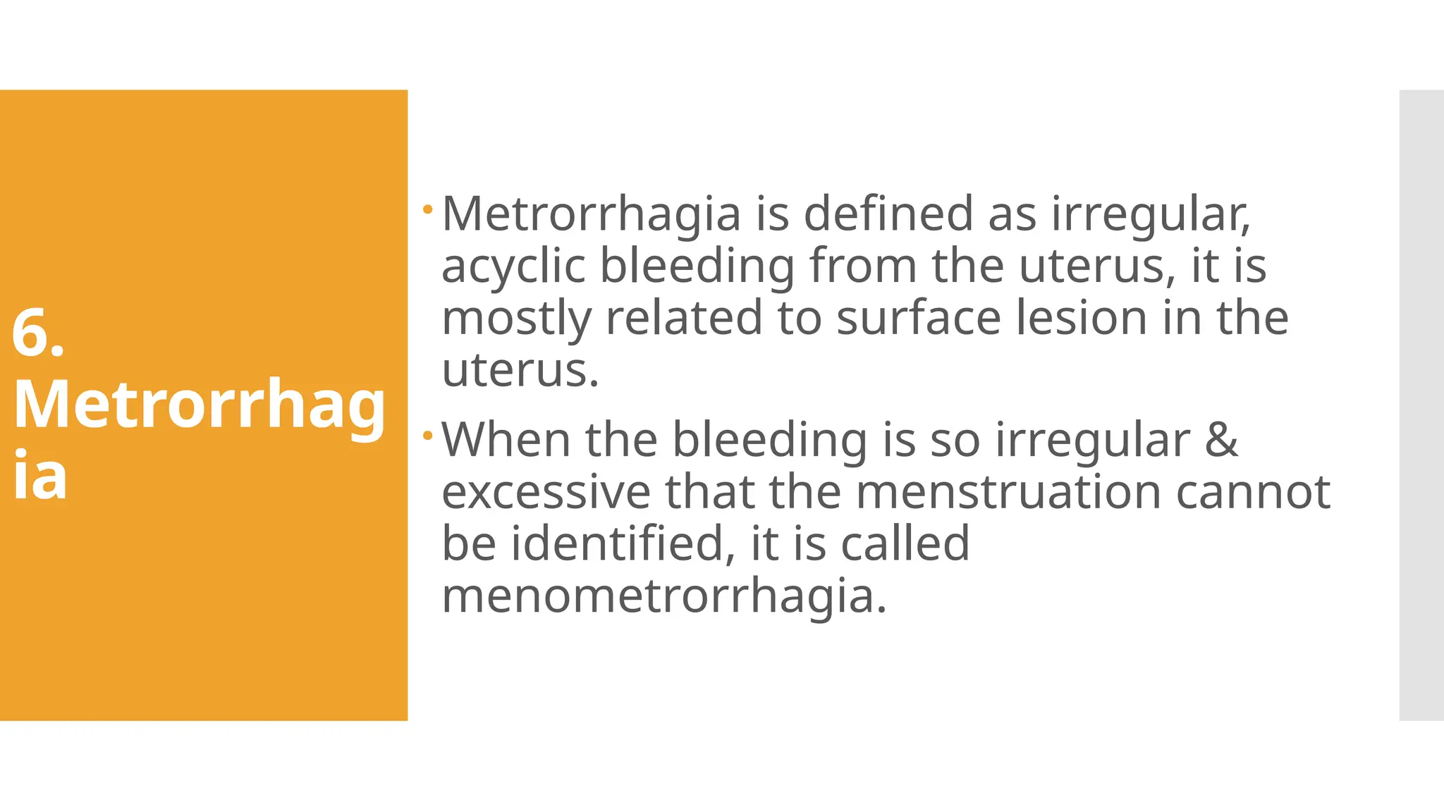 MENSTRUAL ABNORMALITIES.pptx..problem during reproductive age | PPTX