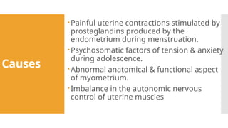 MENSTRUAL ABNORMALITIES.pptx..problem during reproductive age | PPTX