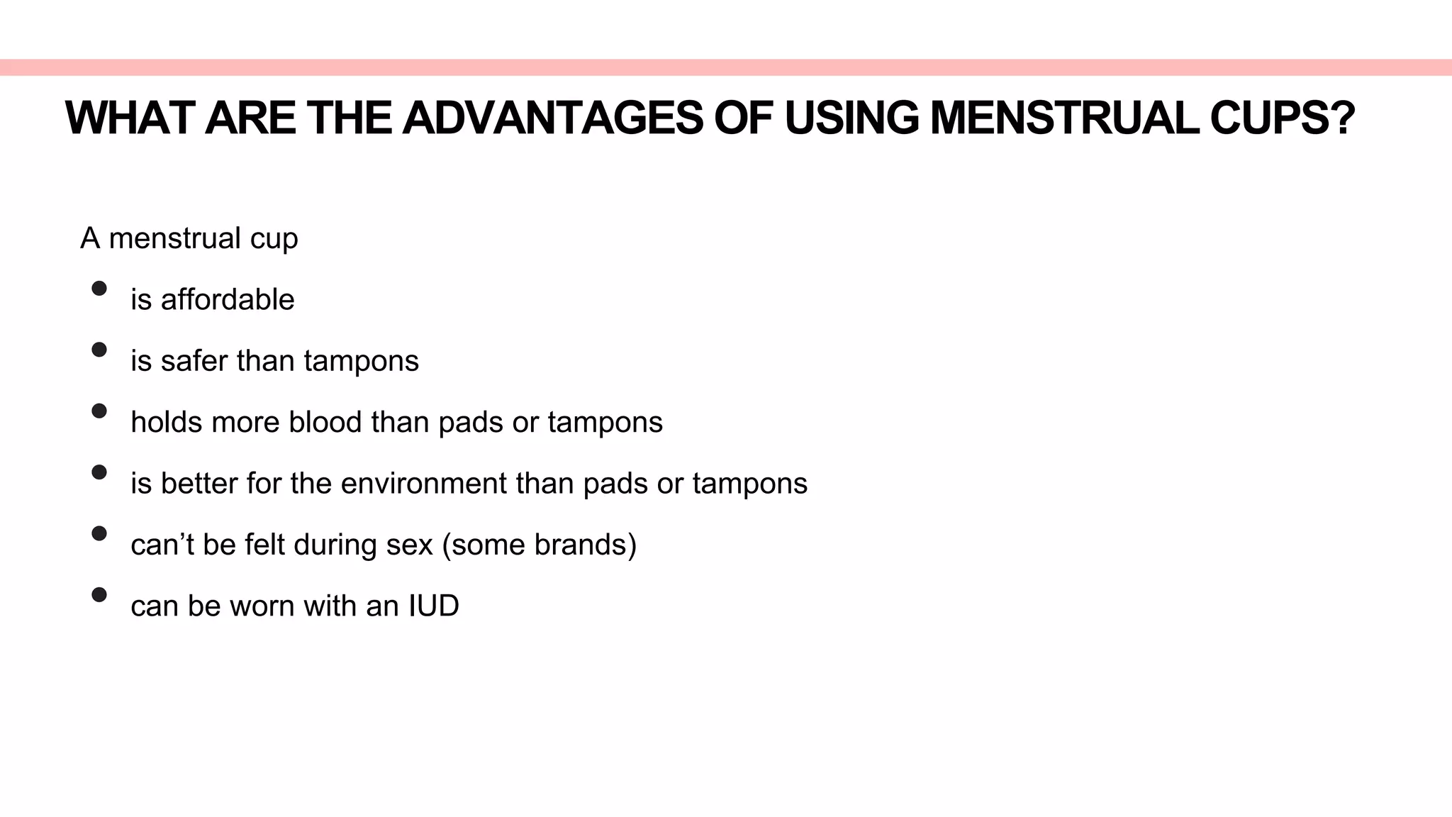 Menstrual Cup | PPTX