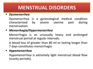 Menstrual cycle | PPTX