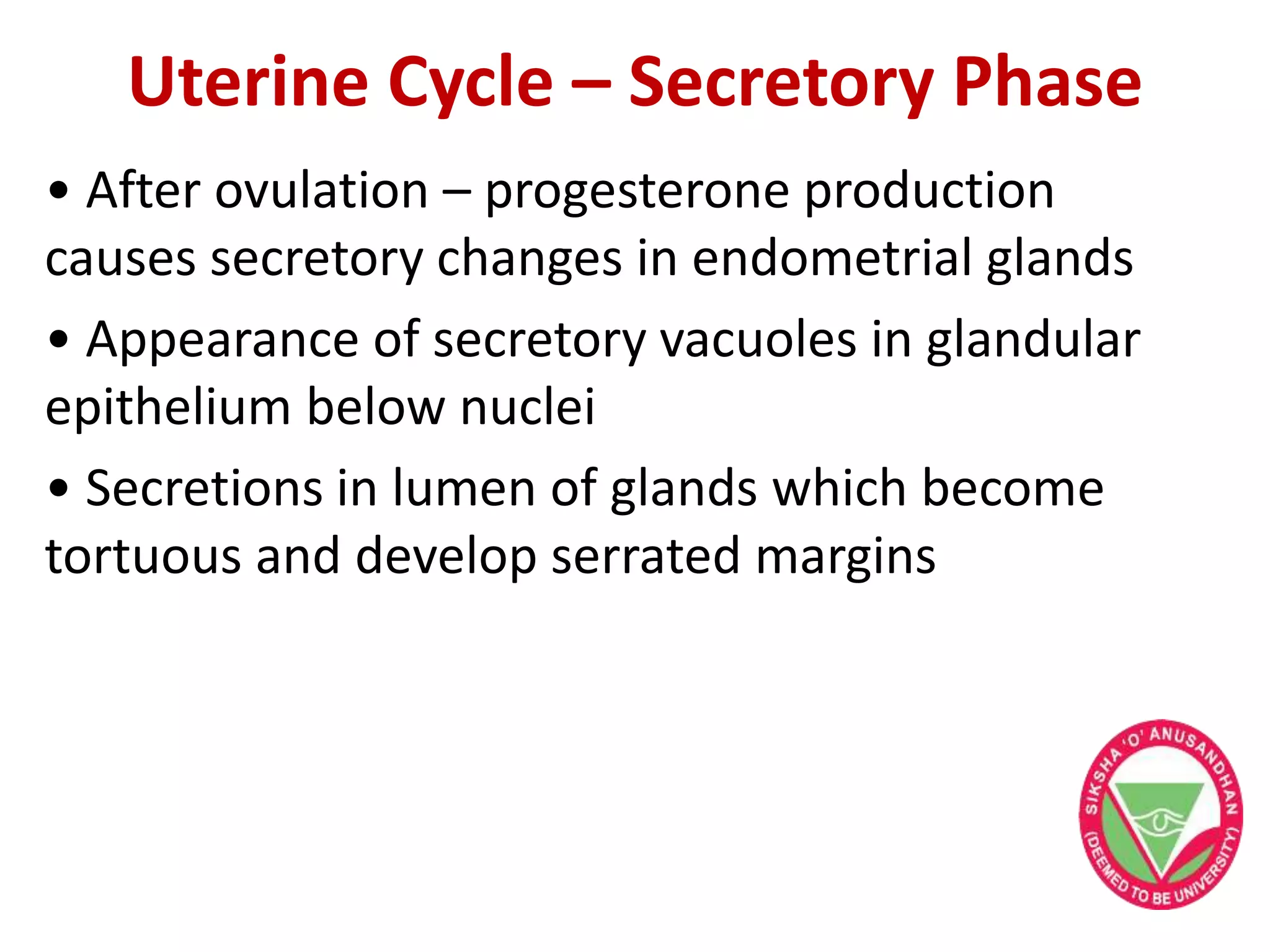 Menstrual cycle | PPTX