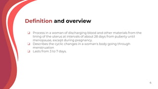 Menstrual cycle | PPTX