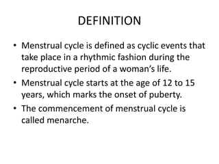 Menstrual cycle | PPT