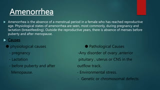 menstrual cycle in females subject gyanecology | PPT