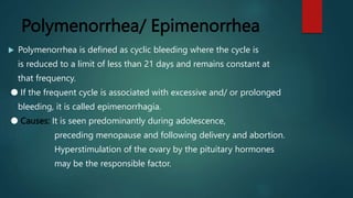 menstrual cycle in females subject gyanecology | PPT