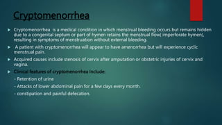 menstrual cycle in females subject gyanecology | PPT