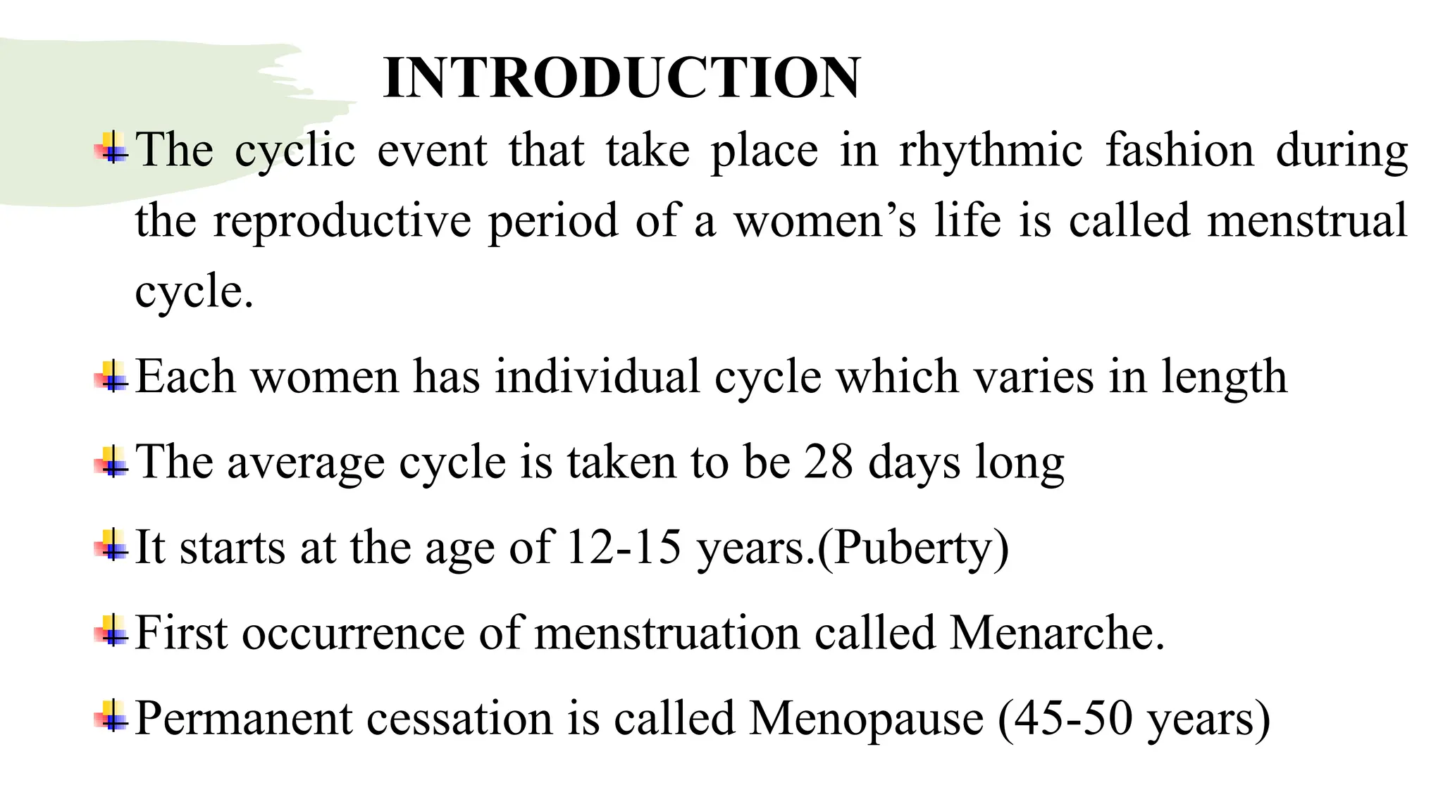 MENSTRUAL CYCLE AND HUMAN SEXUALITY PPTX | PPTX