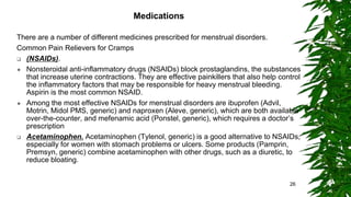 Menstrual cycle disorders | PPTX
