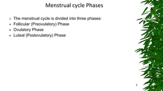 Menstrual cycle disorders | PPTX