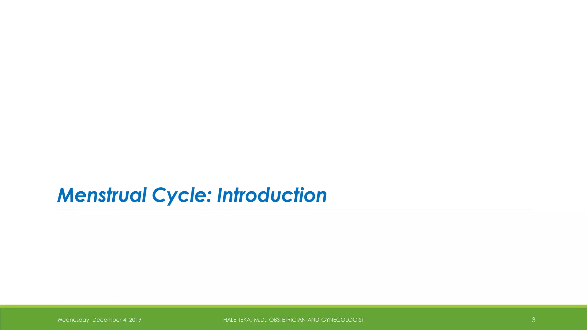 Menstrual cycle, fertilization and implantation | PDF