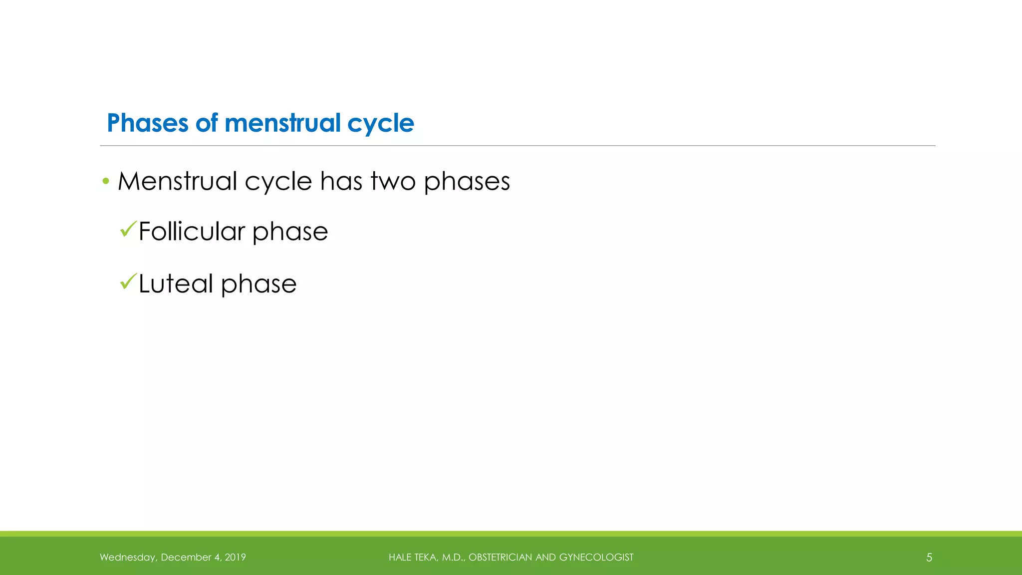 Menstrual cycle, fertilization and implantation | PDF