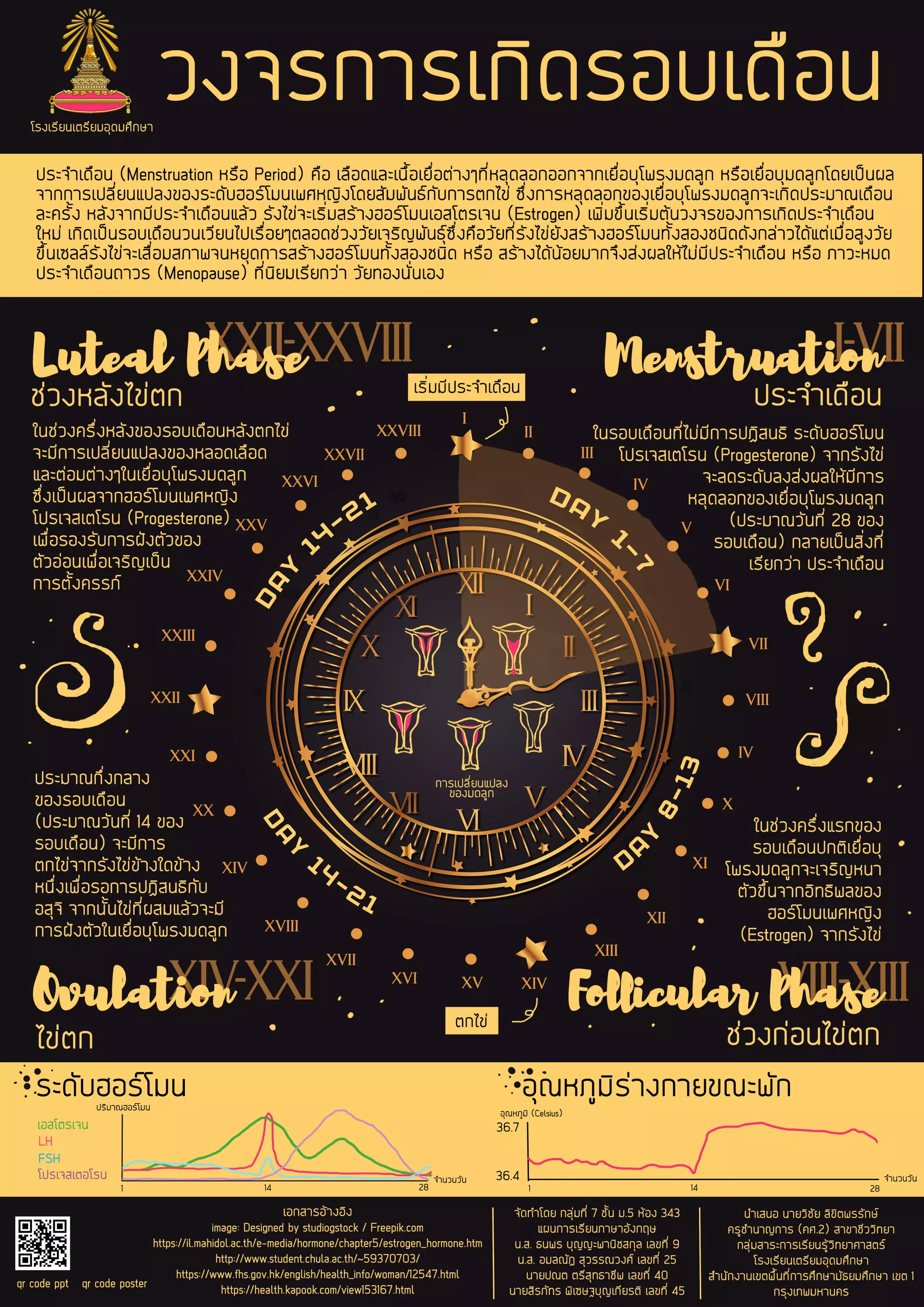 Menstrual cycle poster | PDF