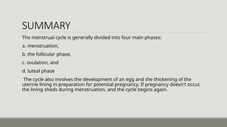 Menstrual Cycle PPT / Ovarian & Uterine Cycle.pptx