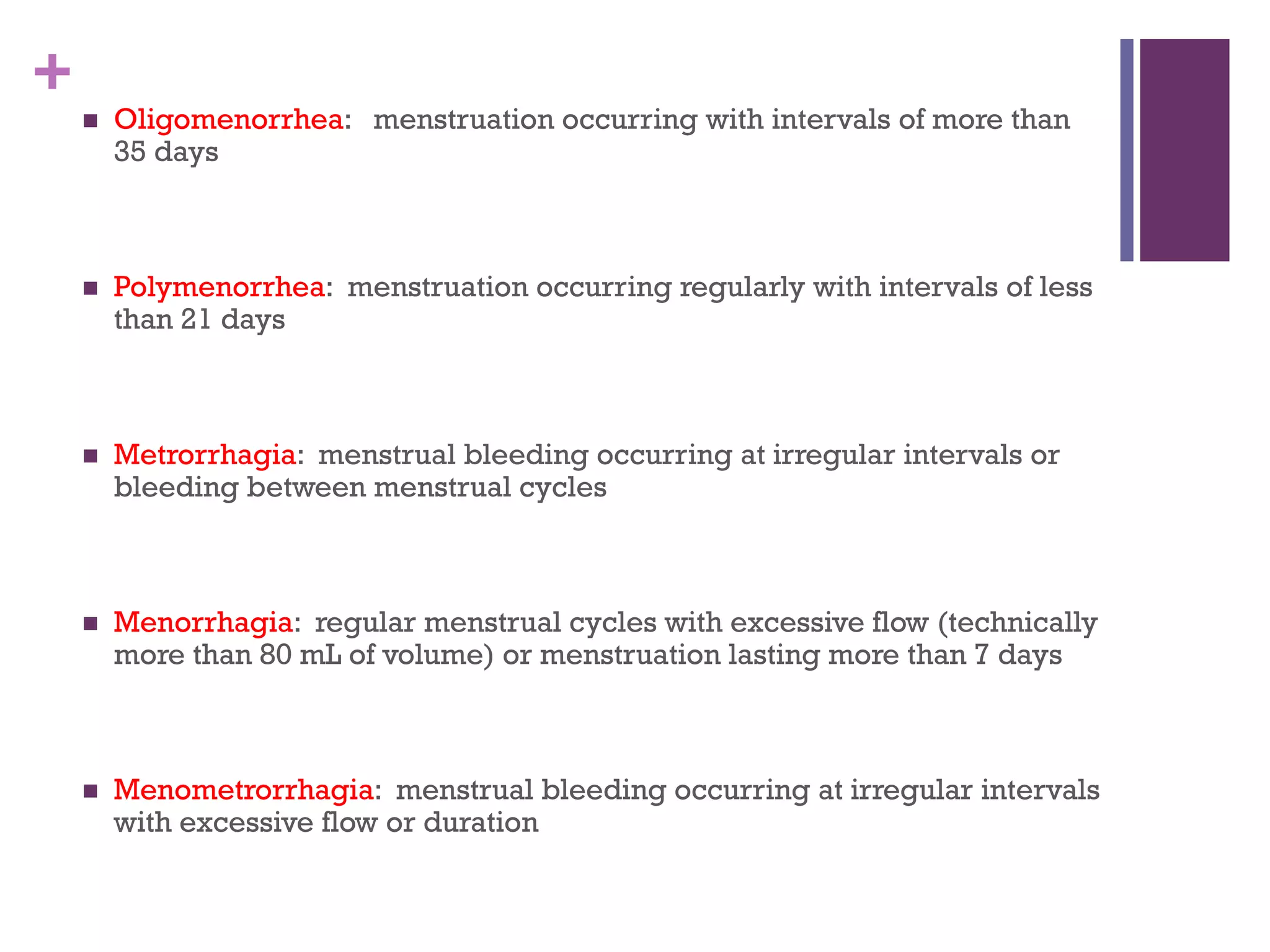 Menstrual disorders | PPT