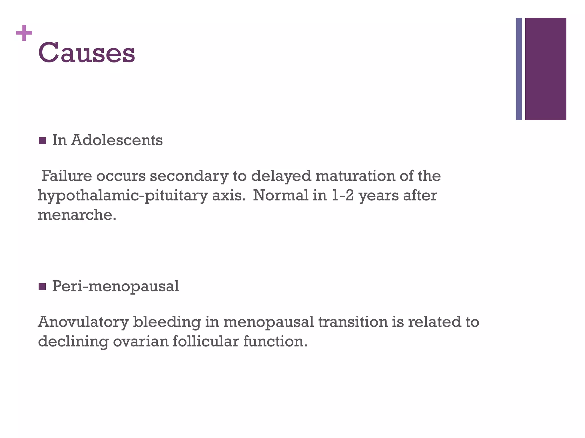 Menstrual disorders | PPT