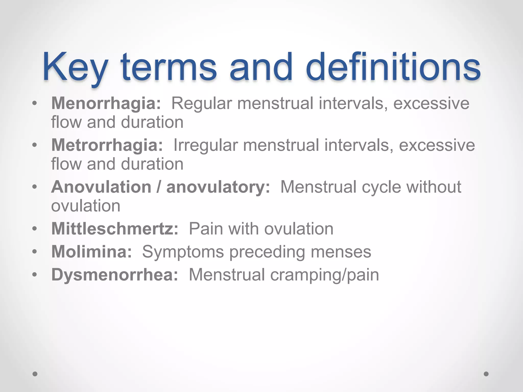 Menstrual disorders womens health | PPTX