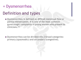 Menstrual disorders | PPTX