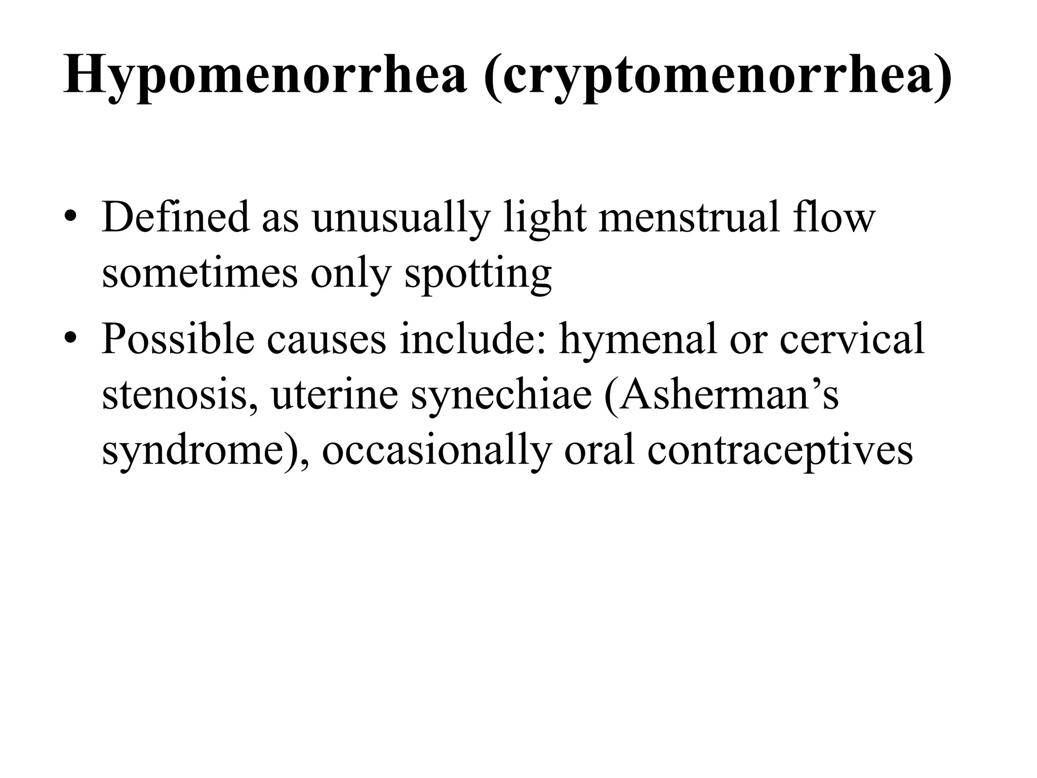 Menstrual Disorders | PPTX
