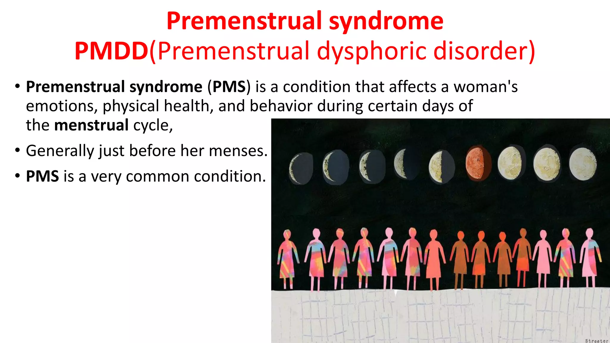 Types of Menstrual disorders and there causes and symptoms | PDF