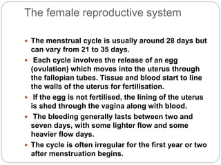 Menstrual hygiene | PPTX