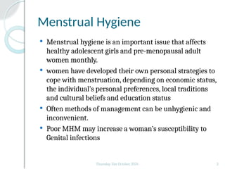 MenstruaL Hygiene presentation by Kenneth Tuyisenge.pptx