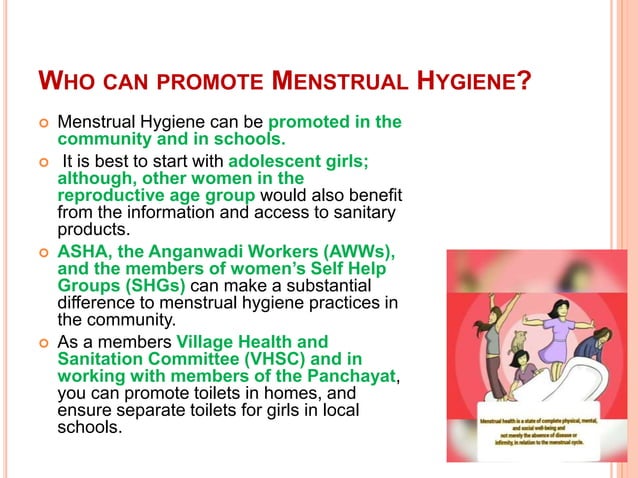 Menstrual hygiene Awareness program 24.7.23.pptx | Pregnancy | Reproductive Health