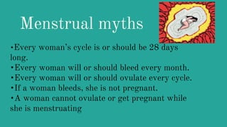 Menstrual hygiene Dr. Dhanashree Gunjal | PPTX