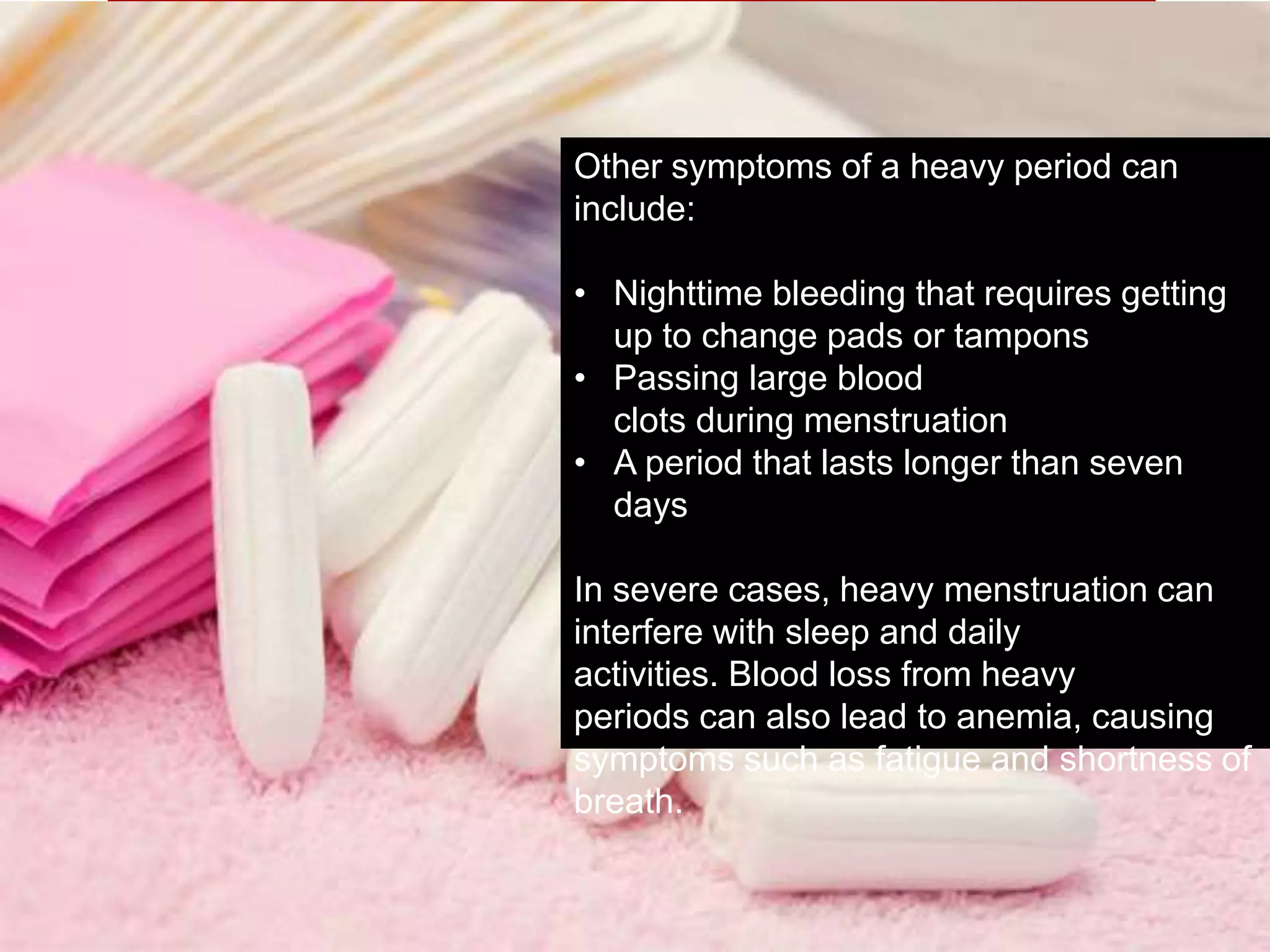 Menstrual irregularities | PPTX