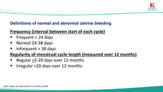 Menstrual problems final.pptx