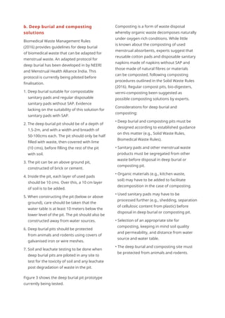 Menstrual Waste Management | PDF