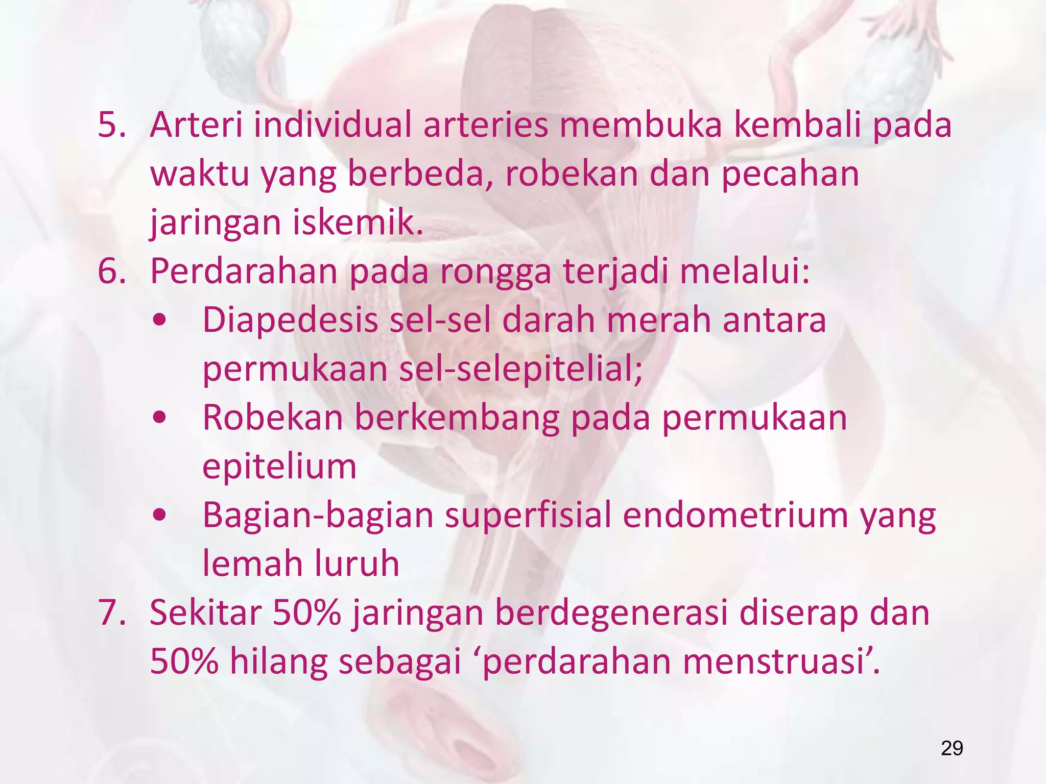Menstruasi (Siklus Menstruasi dan Gangguannya) | PPTX