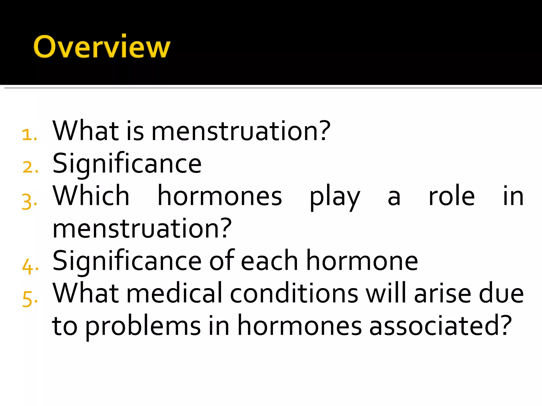 Menstruation | PPT