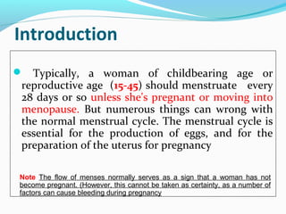 PHYSIOLOGY OF MENSTRUATION 2015 | PPT