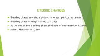 Menstruation cycle | PPTX