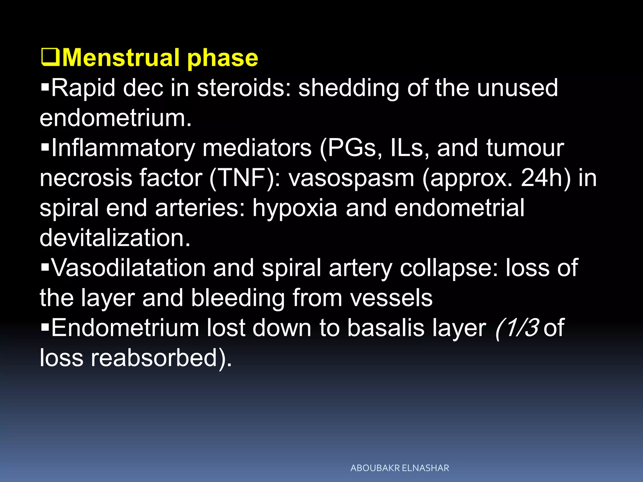 Normal Menstruation | PDF