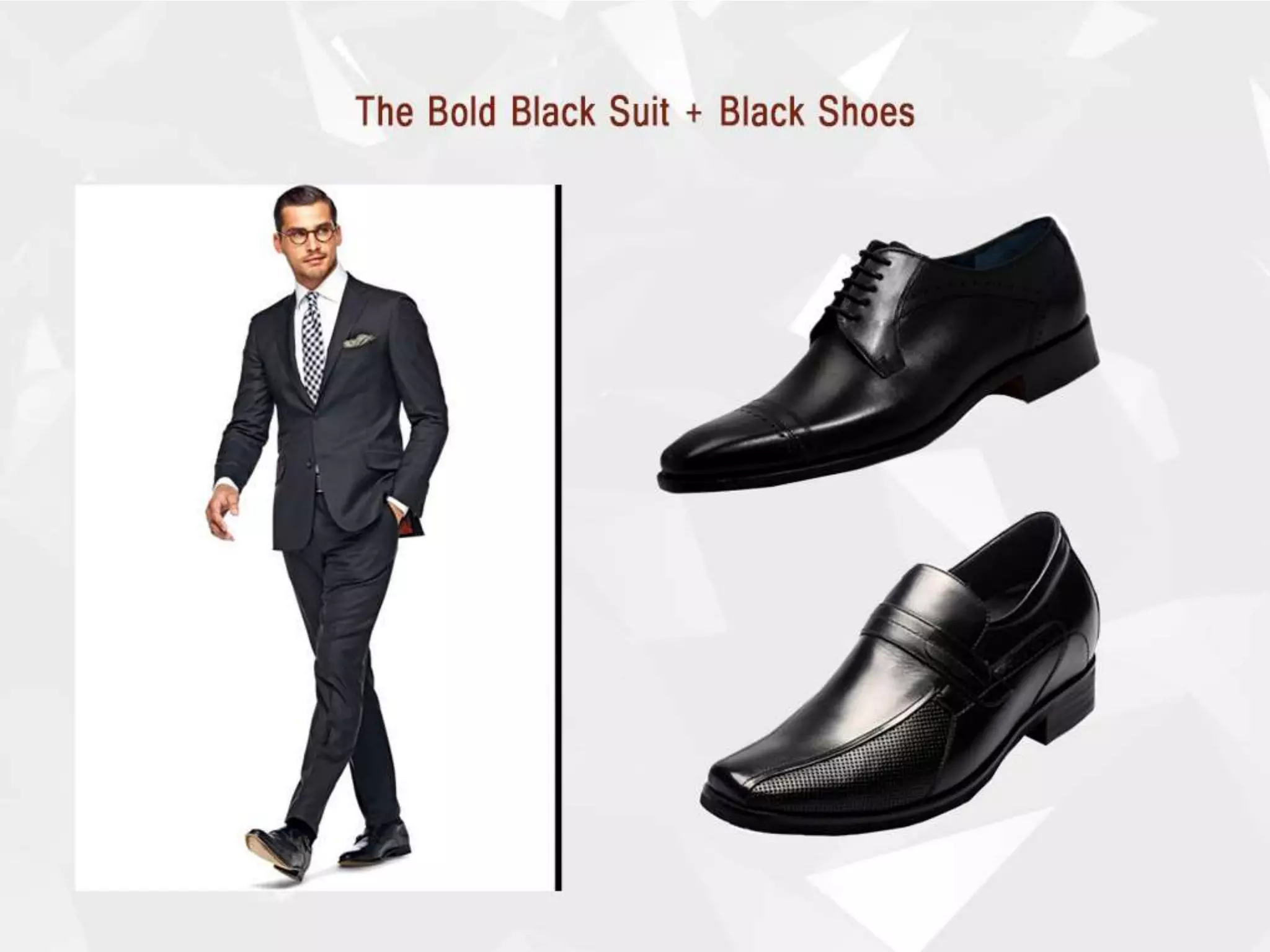 Men style guide to match the right shoes with suit | PPTX