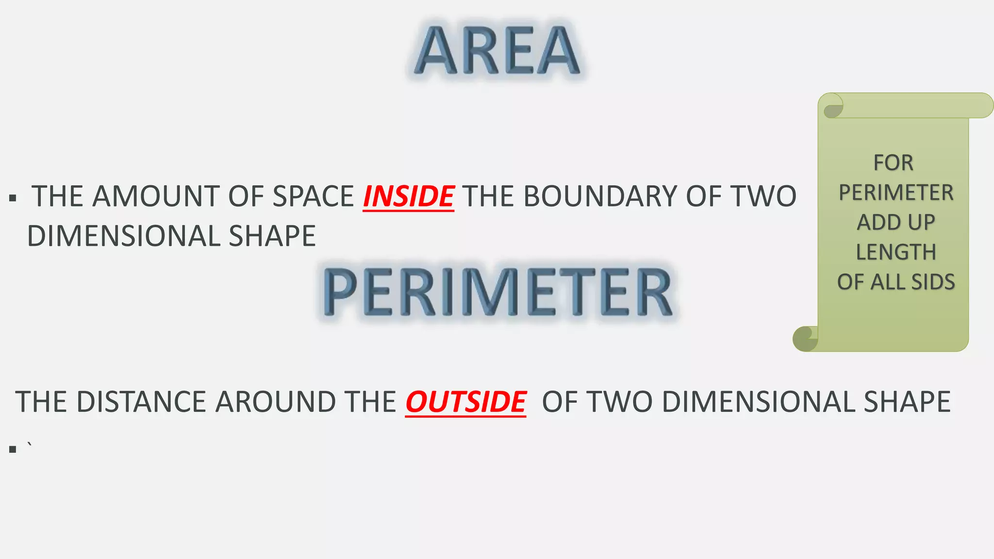 Mensuration PPT CLASS 8 NCERT | PPTX