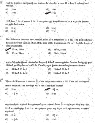 Mensuration 2D Area PYQ @tnpsc.pdf | Geography | Science
