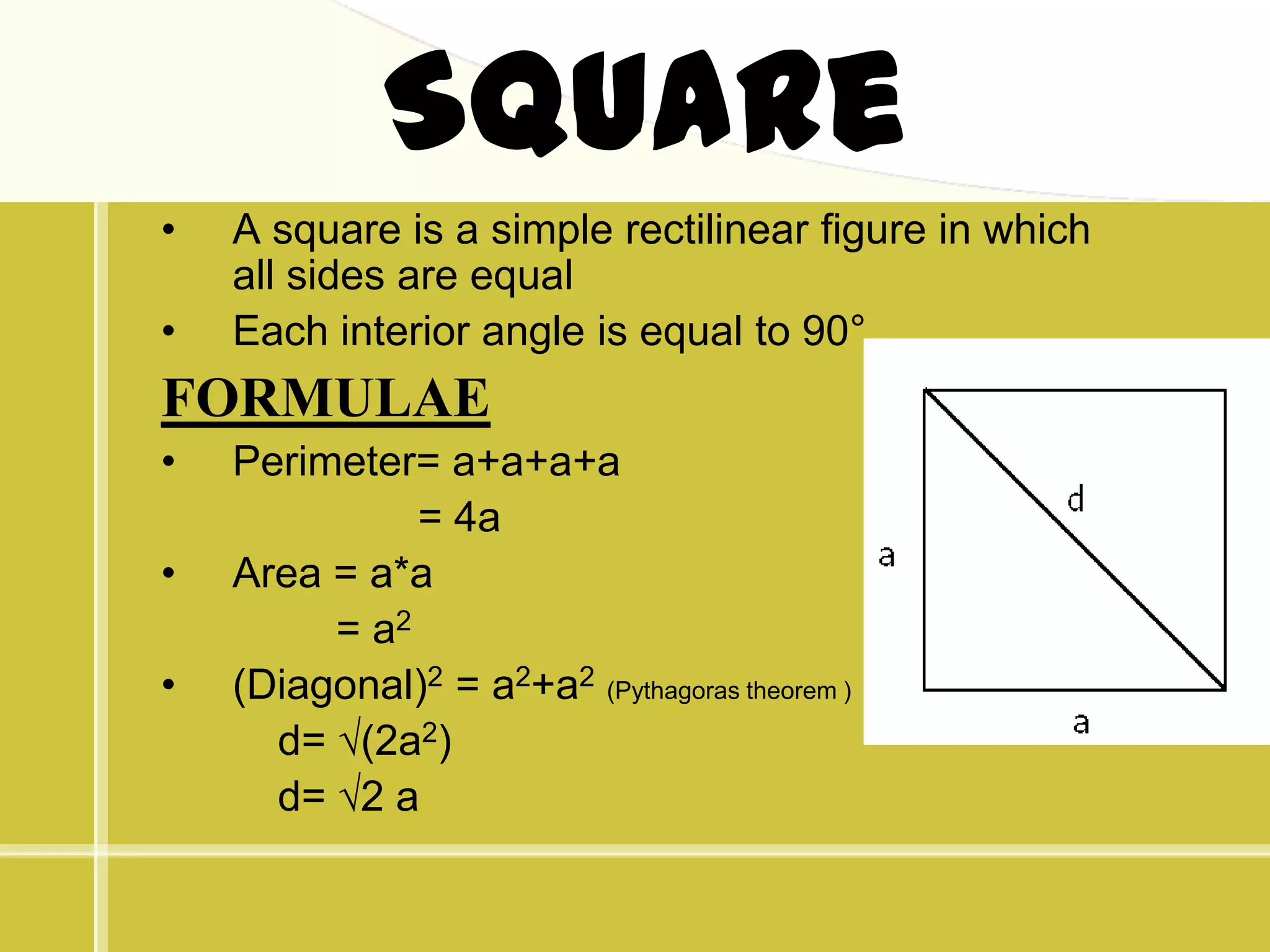 Mensuration and its applications | PPTX