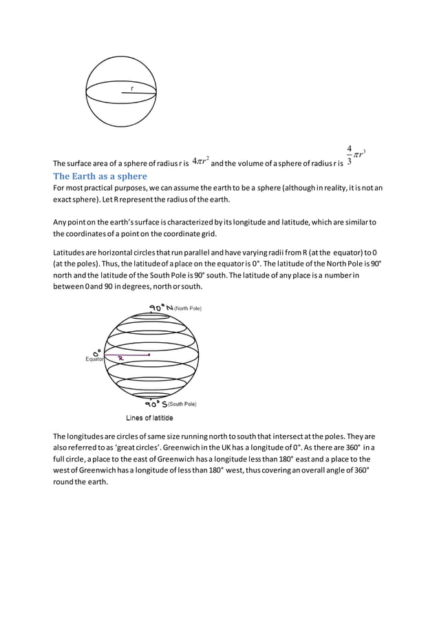 Mensuration notes and_ solved problems | DOCX | Physics | Science