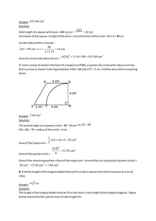 Mensuration notes and_ solved problems | DOCX