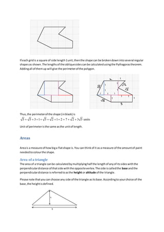 Mensuration notes and_ solved problems | DOCX