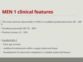 Comprehensive Overview of Multiple Endocrine Neoplasia (MEN) Syndromes ...
