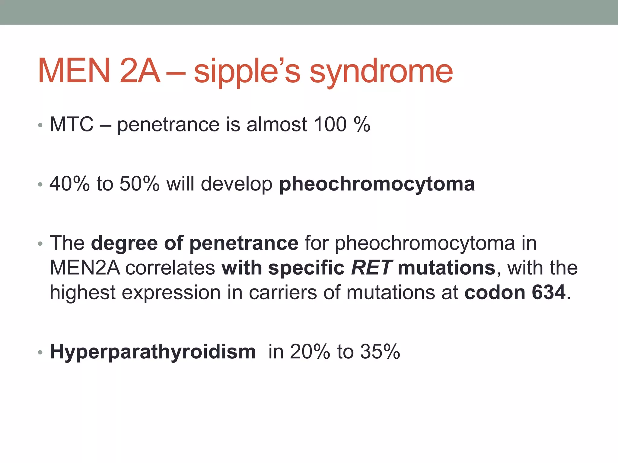 Men syndromes | PPTX