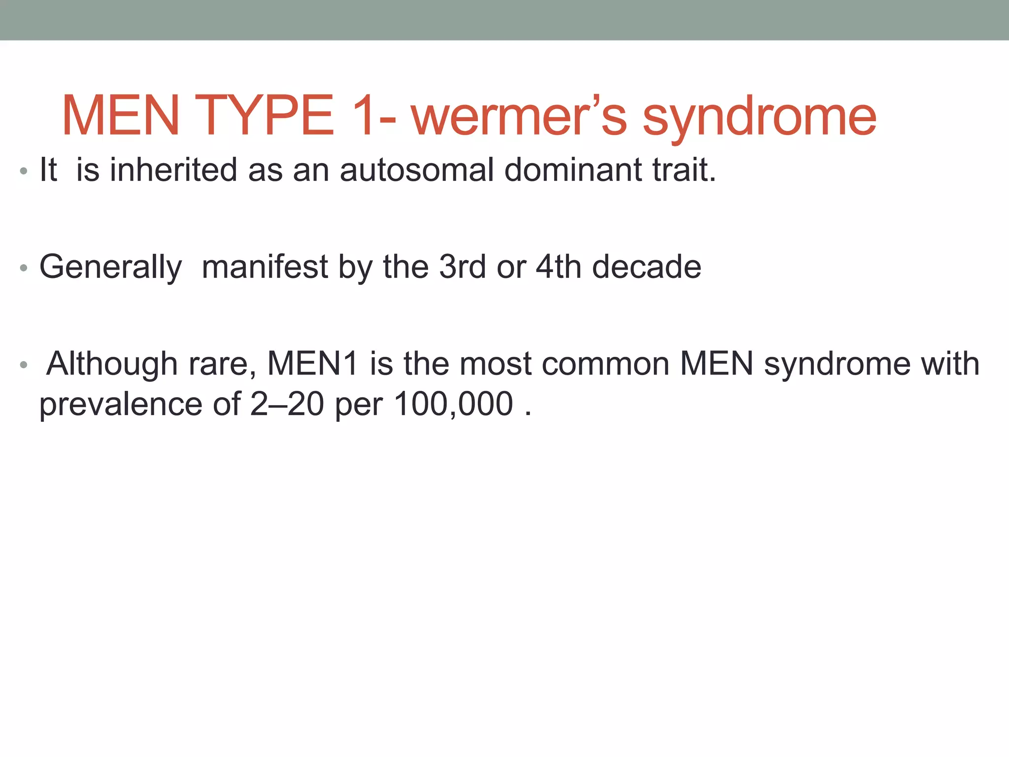 Men syndromes | PPTX